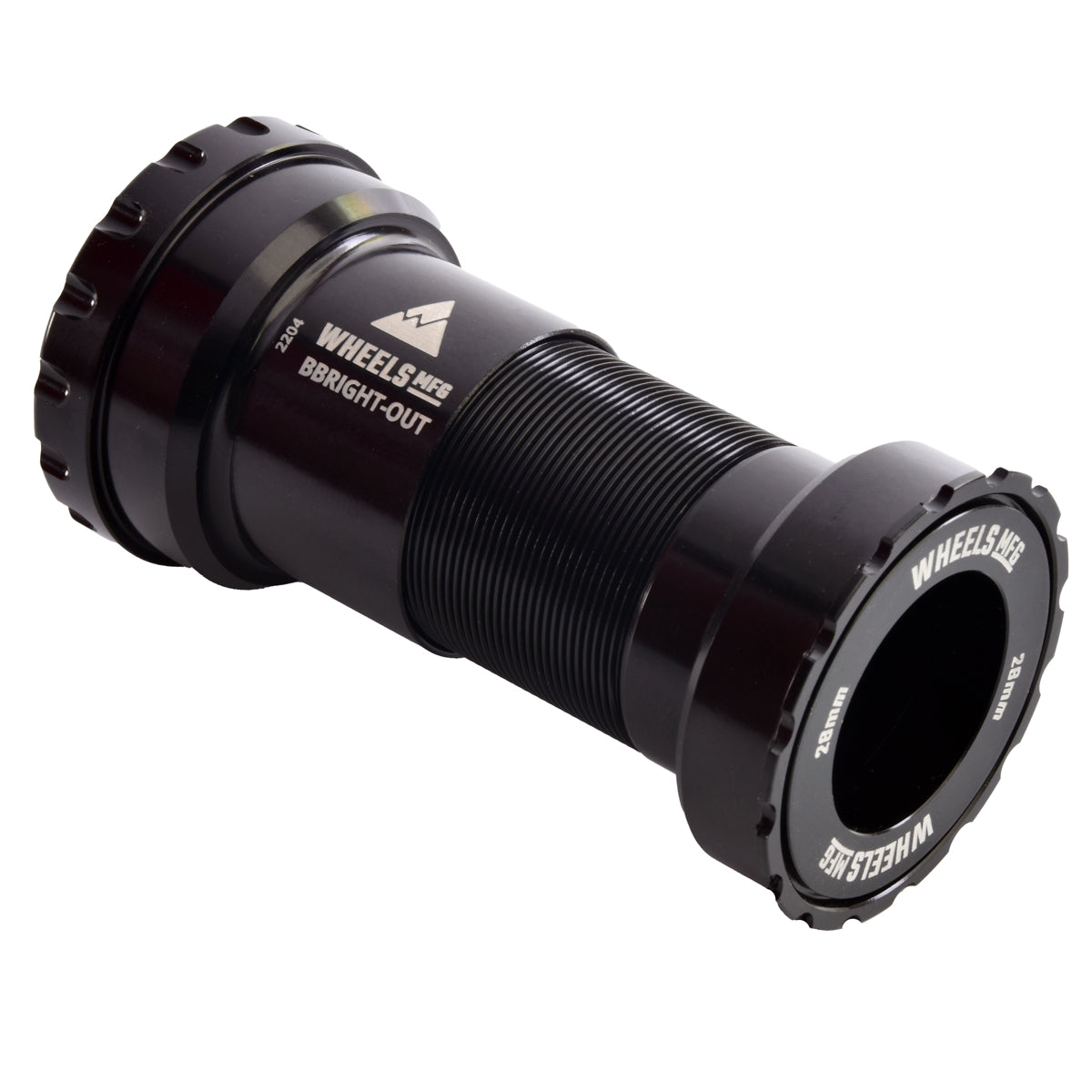 BBRight™ Outboard ABEC-3 BB for 28/30mm Cranks - Black - Wheels Mfg