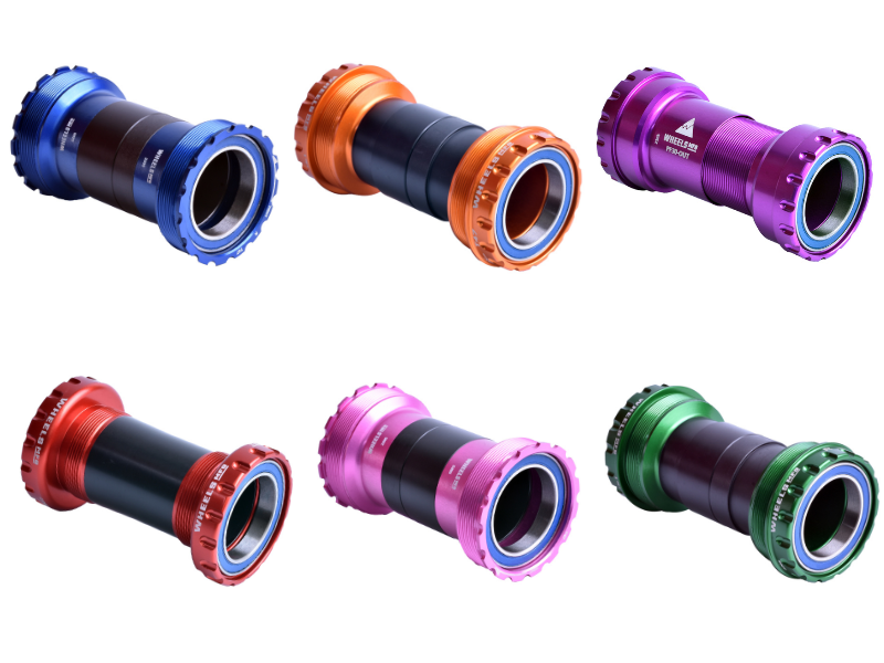 NEW 30MM BOTTOM BRACKET COLOR OPTIONS - Wheels Mfg