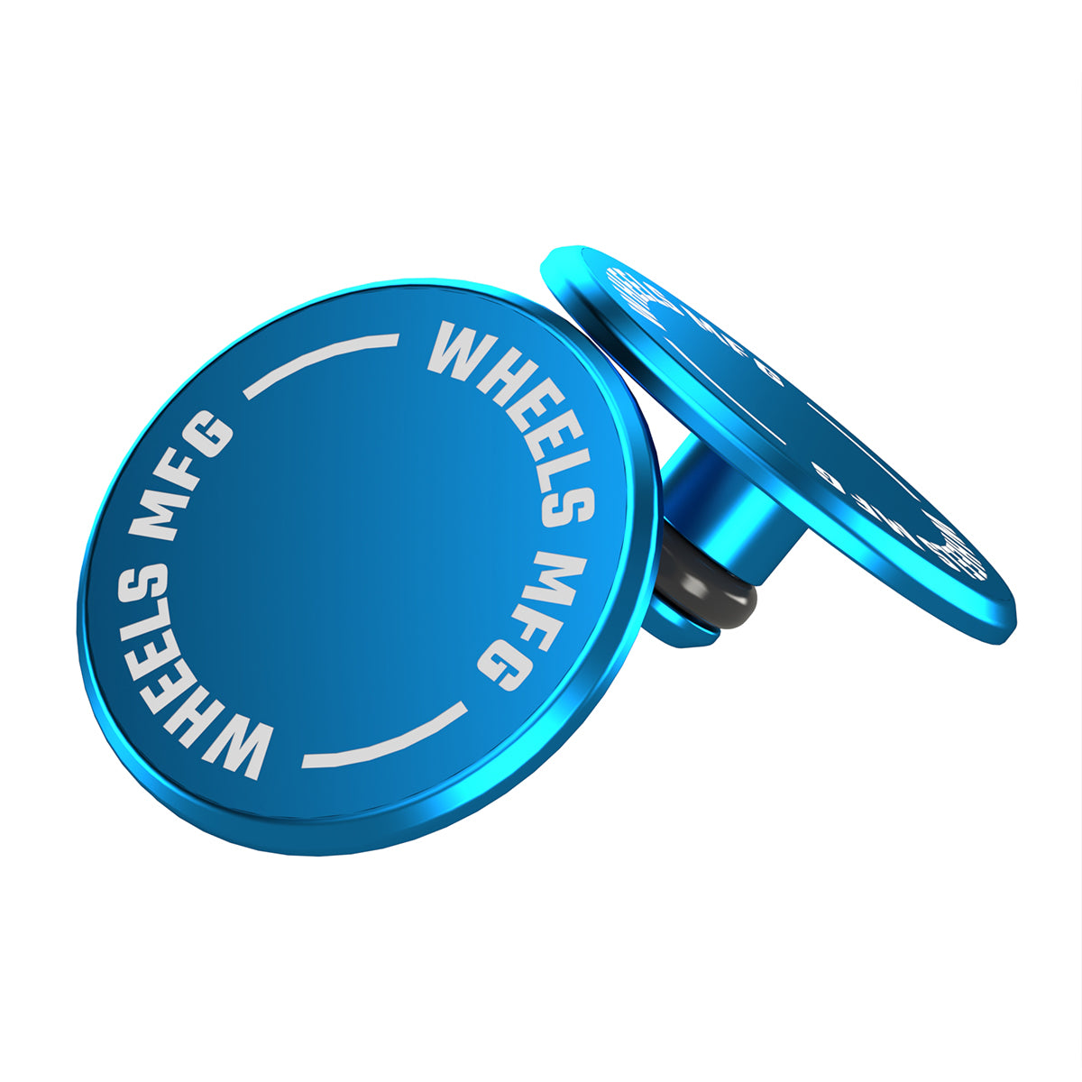 Wheels Manufacturing Thru Axle Cap Set - Teal - Wheels Mfg