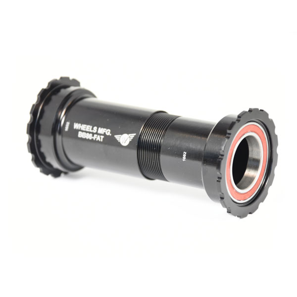 PressFit 41mm Angular Contact Fat Bike BB for 24mm Cranks - Black ...