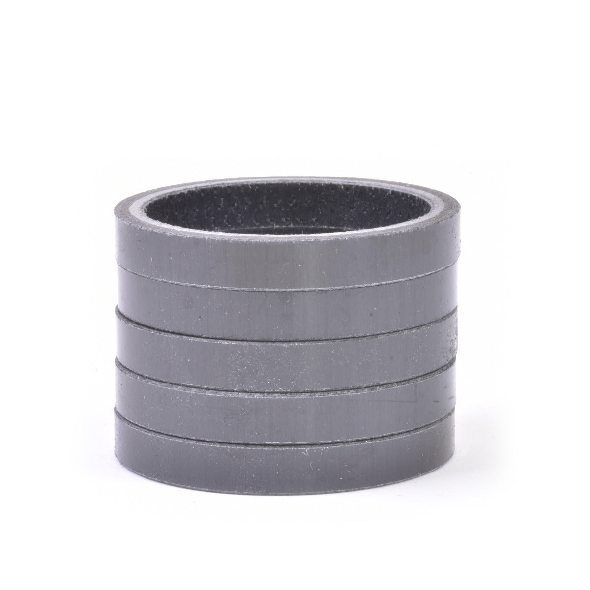 1-1/8" x 5mm Carbon Fiber Headset Spacer, Bag of 5 - Wheels Mfg