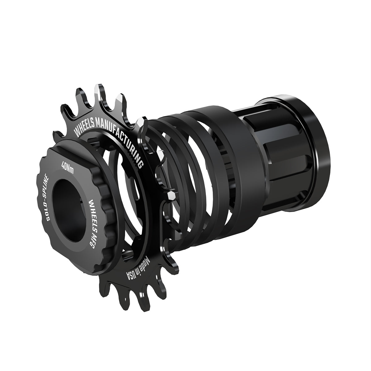 Wheels Manufacturing SOLO-SPLINE Single Speed Conversion Kit for Micro ...