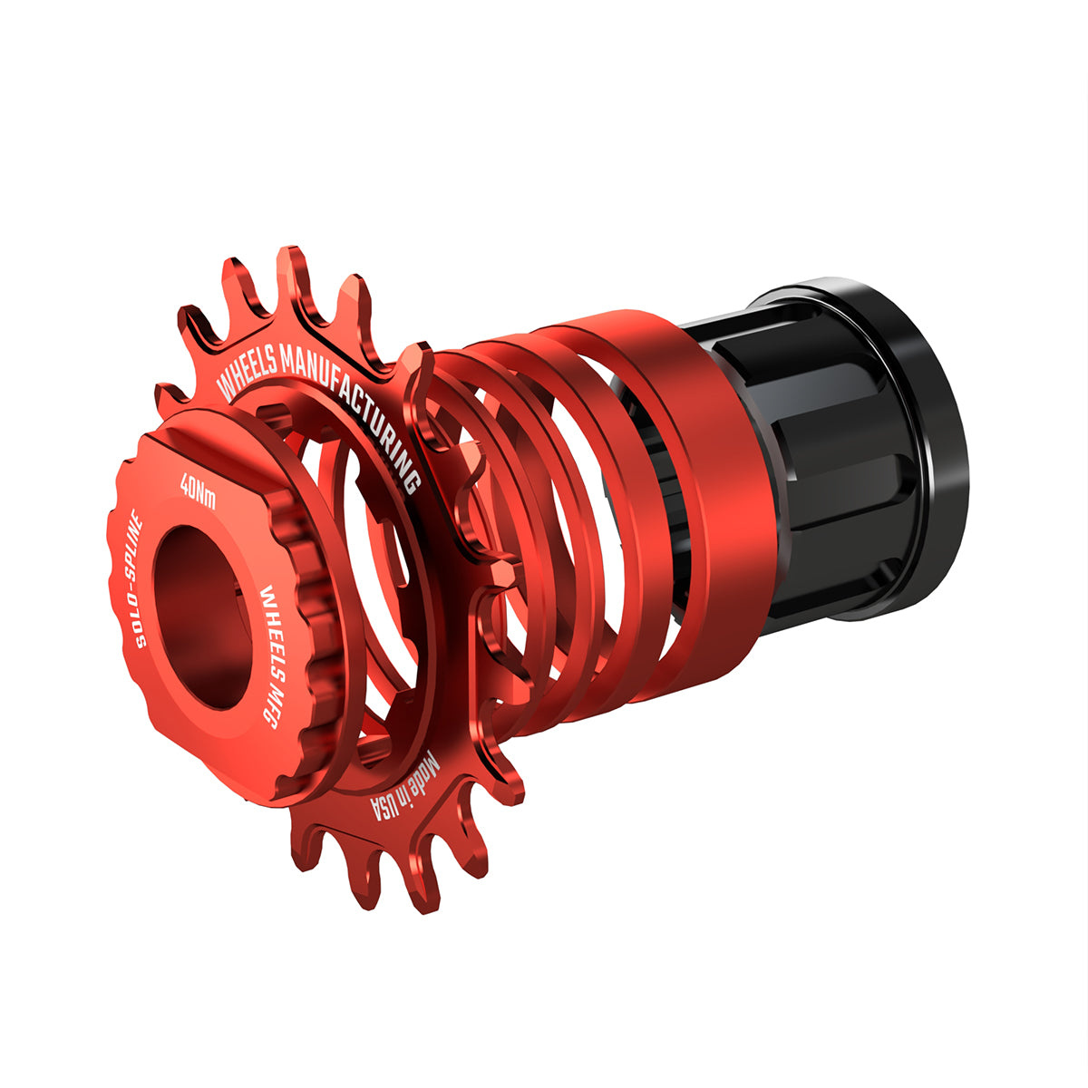 Wheels Manufacturing SOLO-SPLINE Single Speed Conversion Kit for Micro ...